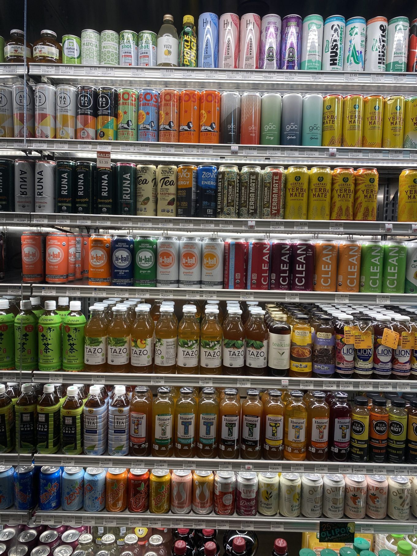 RTD tea and mate display – BevTrendy