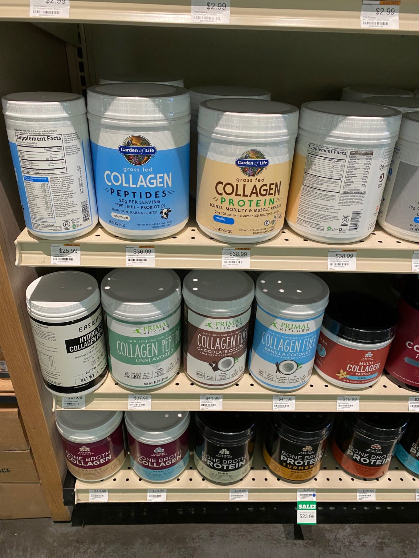 Collagen display – BevTrendy