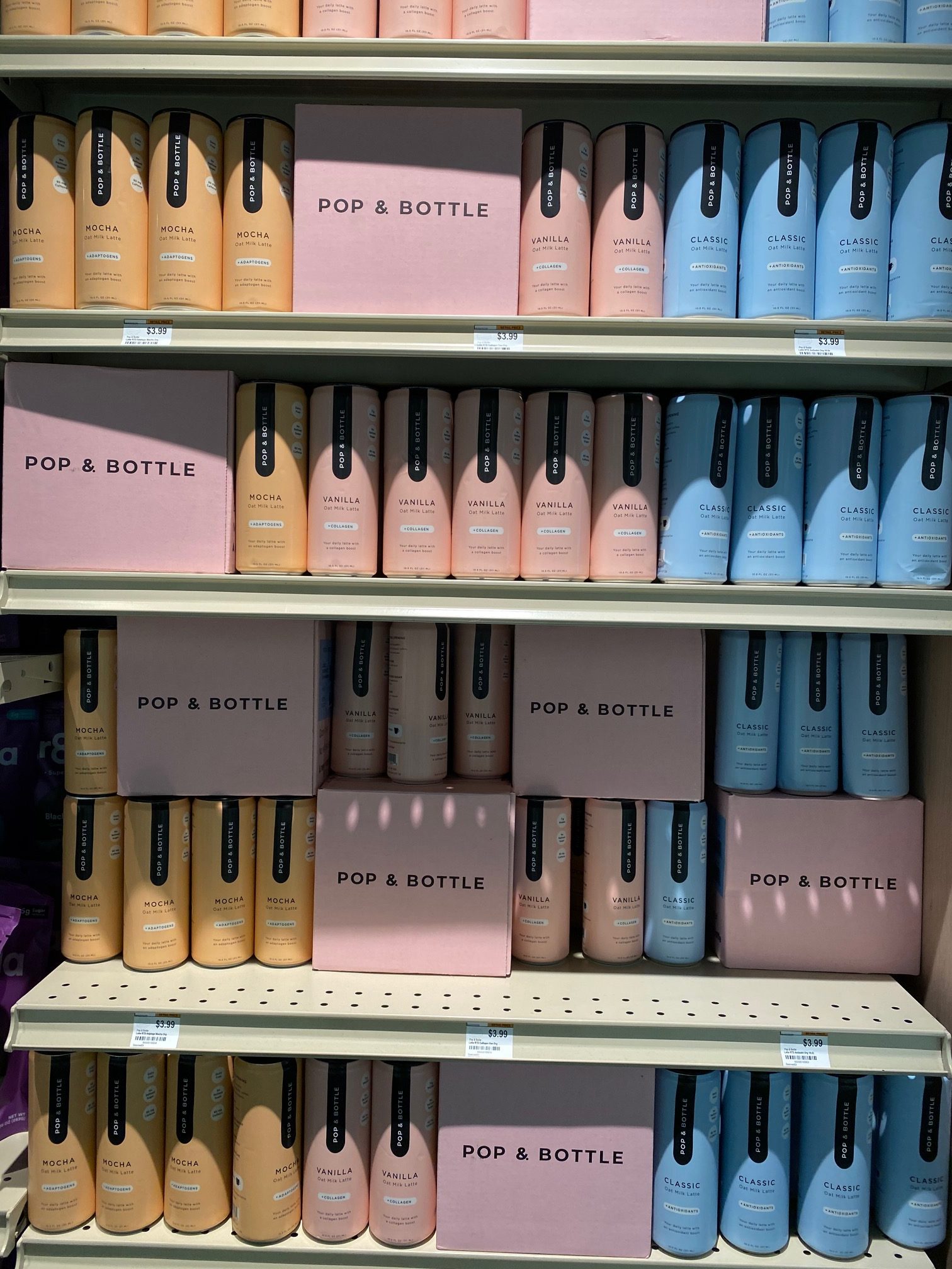 Pop and Bottle: oat milk, functional lattes – BevTrendy